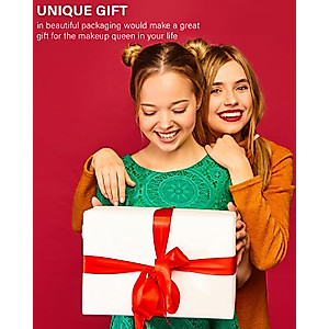 LETGO Clear Makeup Bags Set - TSA Approved Toiletry Bag with Handle Large Opening, Clear Toiletry Bags Case Pouch for Traveling Travel Car Orangizer Storage Essentials(Mini+Large Beige)