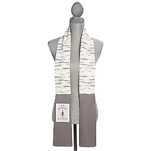 Think Outside Grey One Size Fits Most Waffle Weave Kitchen Dish Towel Boa