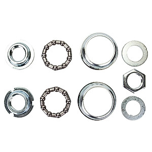 Sunlite Bottom Bracket Set, 24 TPI / 68mm, Silver
