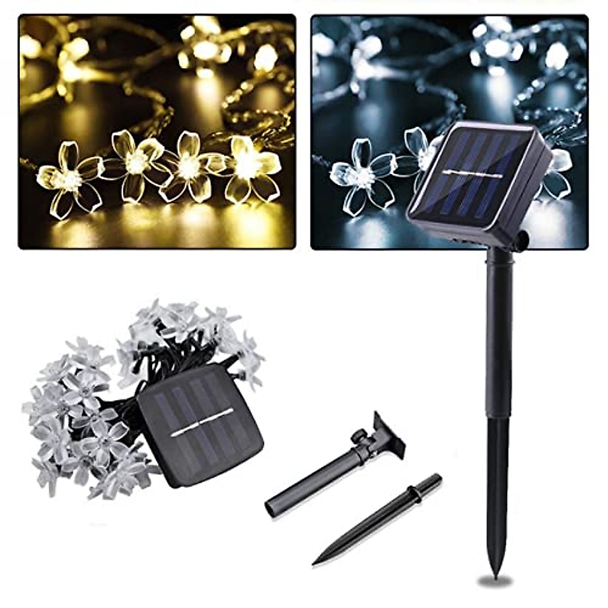 AKFATUP LED String Light for Bedroom, Decorative Lights, Christmas Lights, Holiday Decoration Lights (Solar)