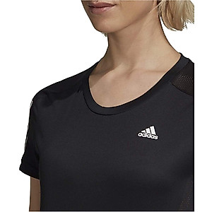 adidas Women's Own The Run Tee, Core Black, X-Large