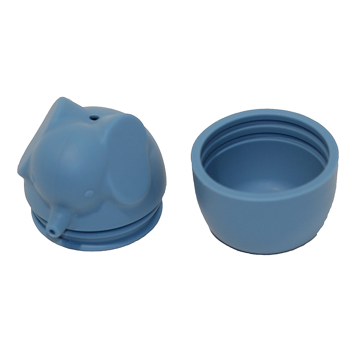 Silicone Bath Toys 5 Assorted Animals Yellow, Blue, Orange, Green, Magenta Appx. Size 2.83'' x 2.27''