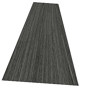 Housoutil 4pcs Planks Wall Bathroom Wood Carpet Peel Decorative Sticker PVC Decor Home Decals Flooring Tile Self-Adhesive and Bedroom Grain Tiles Laminate Cmxcm Decal Kitchen Vinyl Floor