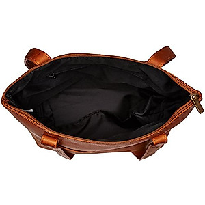 David King & Co. Top Zip Shopping Tote 543, Tan, One Size