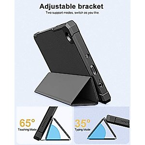 INFILAND Metrobyt-Mobile Alcatel Joy Tab 2 Case, Tri-Fold Soft Frame Cover Case Compatible with Metrobyt-Mobile Alcatel Joy Tab 2 8-inch 2020 Release Model 9032Z Tablet Only, Black