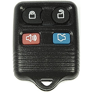 Dorman 13607 Keyless Entry Transmitter Cover Compatible with Select Ford / Lincoln / Mercury Models, Black