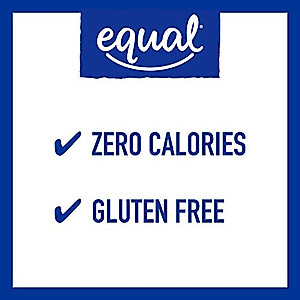 EQUAL 0 Calorie Sweetener, Granulated Sweetener, Sugar Substitute, Zero Calorie Sugar Alternative, Sugar Alternative, 1 Pound Bulk Bag (Pack of 6)