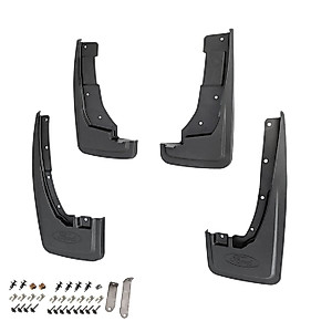 Front & Rear NZ6Z-16A550-AA, NZ6Z-16A550-BA OEM Mud Flaps for 2022-2024 Maverick