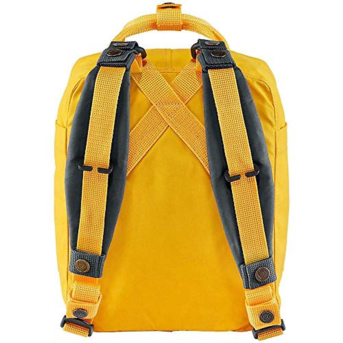Fjällräven Kånken Mini Shoulder Pads - 100% Polyester - Hook-and-loop - Snap Button Strap Super Grey One Size One Size