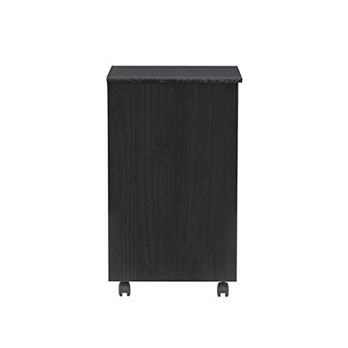 Linon Six Drawer Rolling Storage Corinne Cart, Black 6