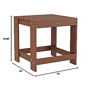 Lifetime 60246 Adirondack Table, Brown