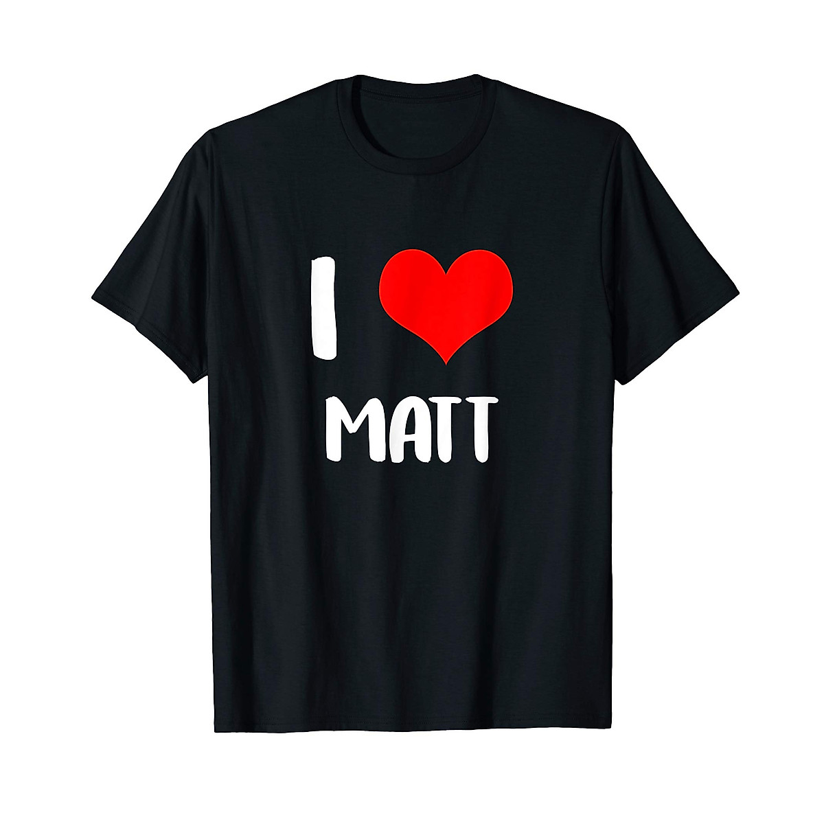 I love MATT valentine sorry ladies guys heart belongs 5 T-Shirt