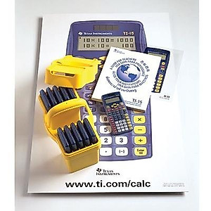 Texas Instruments TI15TK Financial Calculator Teacher Kit by TechMart Computer Products,Inc