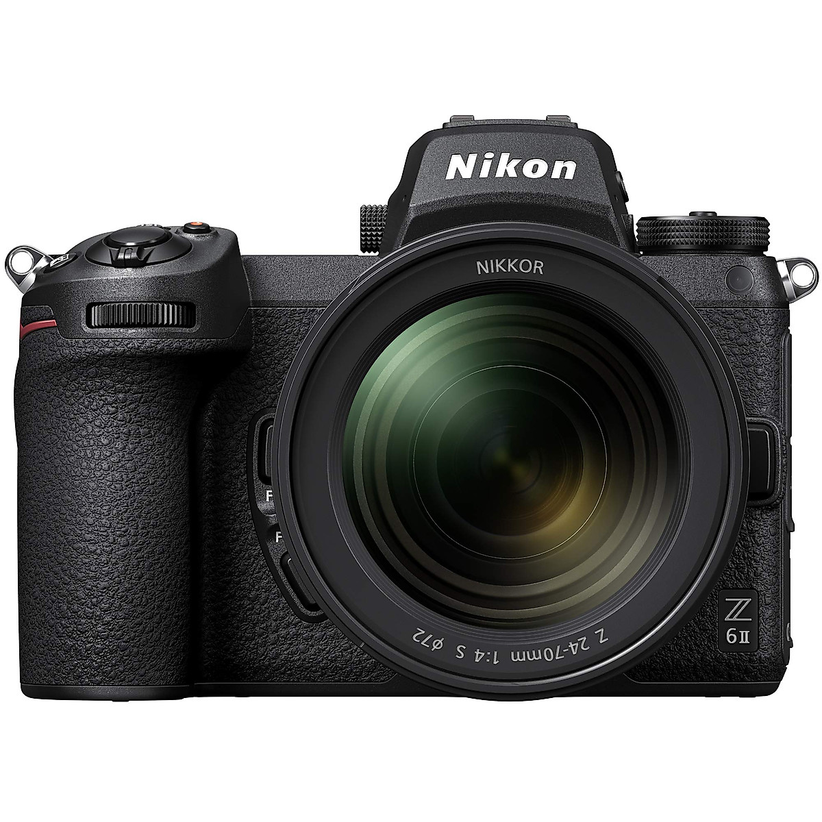 Nikon Z6II Mirrorless Full Frame Camera with 24-70mm F4 Lens Kit 1663 FX-Format 4K UHD Video Filmmaker's Kit with DJI RS 2 Gimbal 3-Axis Handheld Stabilizer Bundle + Deco Photo Backpack + Software