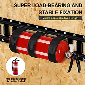 E-Track Fire Extinguisher Mount Holder for Cargo Trailer and Truck| Fire Extinguisher Mounts& Brackets up to 15 lbs|e Track Tool for Safety(Pack of 2）