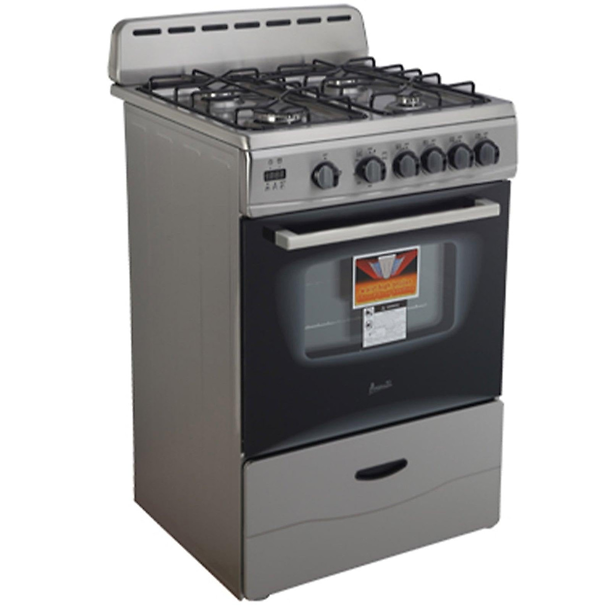 Avanti GR2414CW GR24 24" Compact Gas Range Oven, in White