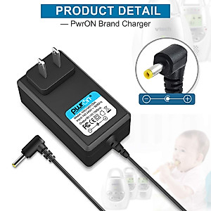 PwrON 6V AC DC Adapter for Vtech Safe & Sound Baby Monitor DM221 DM221-2 DM223 DM251 (Parent & Baby Units) and DM111 DM222 DM271 (Parent Unit Only) Replacement Power Supply Cord