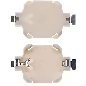 Limentea CR1616 Battery Holder for Gameboy Advance Color Game Card PCB Board, CR1616 Battery Holder Tray for GB GBA GBC (2PCS)