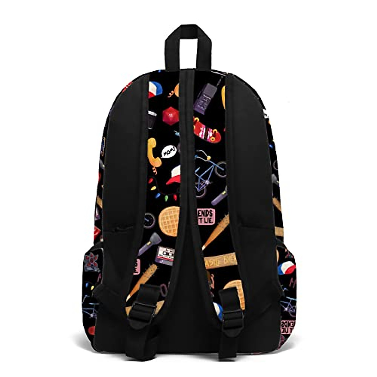 RWWSSK Friends Guafaewt Backpack for Men Kids Teen 17in School Bag Student School Large Capacity Book Bag Adult Travel Hiking Camping Daypack