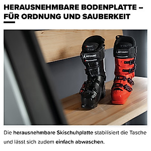 ATOMIC Unisex's Ski Shoe Bag, Black/Grey, NS A Bag