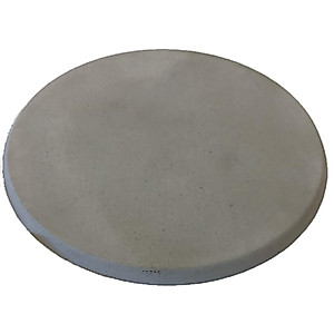FibraMent-D Round Home Oven Pizza Baking Stone 15.5-Inches