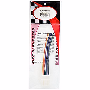 Harmony Audio HA-701771 Compatible with Ford Explorer Sport Trac 2001-2005 Factory Stereo to Aftermarket Radio Harness Adapter