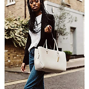 LaBante Vegan Handbags for women Grey Handbag Vegan Tote Bag for women | Vegan Purse Shoulder Bags for women 'Sophie'- Grey