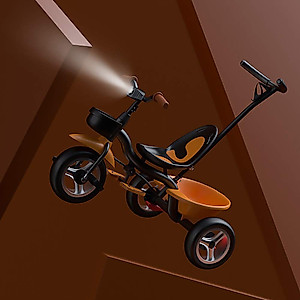 Trike for Kids Children Tricycle Children Push Trike, Multifunctional Kids Tricycle with Lighting，Safe Gift for 1-5 Years Old (Color : 11)