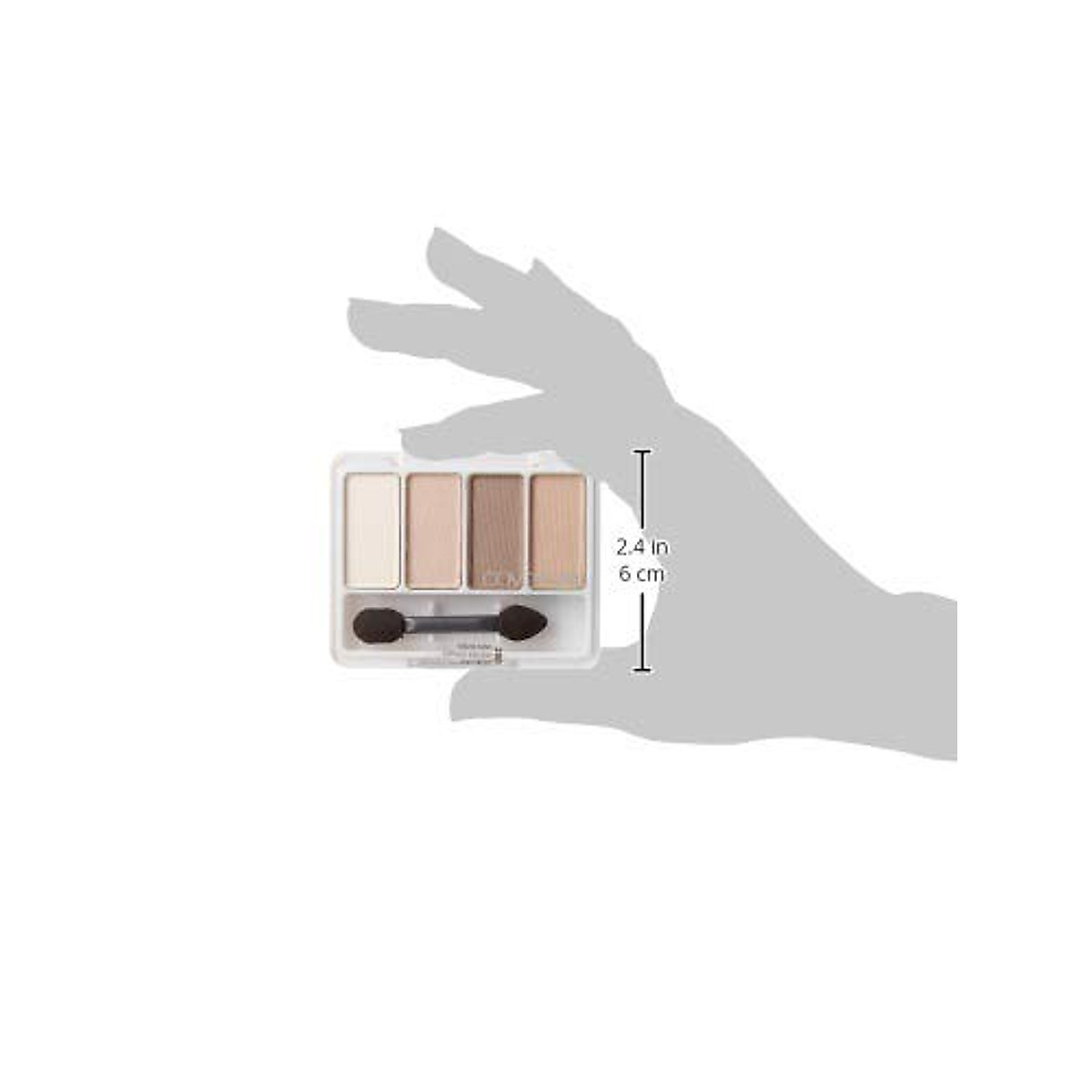 Covergirl Crded Eye Shadow Quads 280 Natural Nudes, 1.4 Ounce