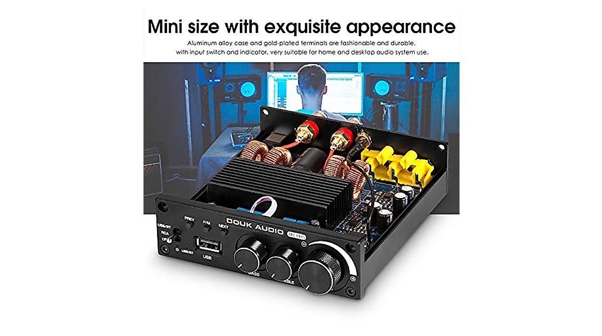 Douk Audio M1 PRO 320W Bluetooth Amplifier