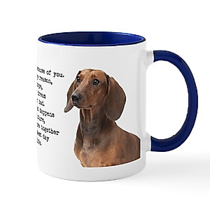 CafePress Dachshund Mugs Ceramic Coffee Mug, Tea Cup 11 oz