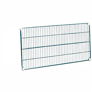 Commercial Green Epoxy Coated Wire Shelving 24 x 36 (2 Shelves) - NSF