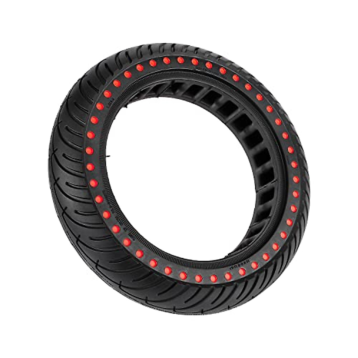 YBang Scooter Honeycomb Solid Tire 8 1/2 × 2 Rubber Tire 8.5 Inch Tubeless Tire for Xiaomi Mi 3/1S/M365/PRO/PRO2 for Gotrax Gxl V2/XR Electric Scooter (2 PCs, Red)