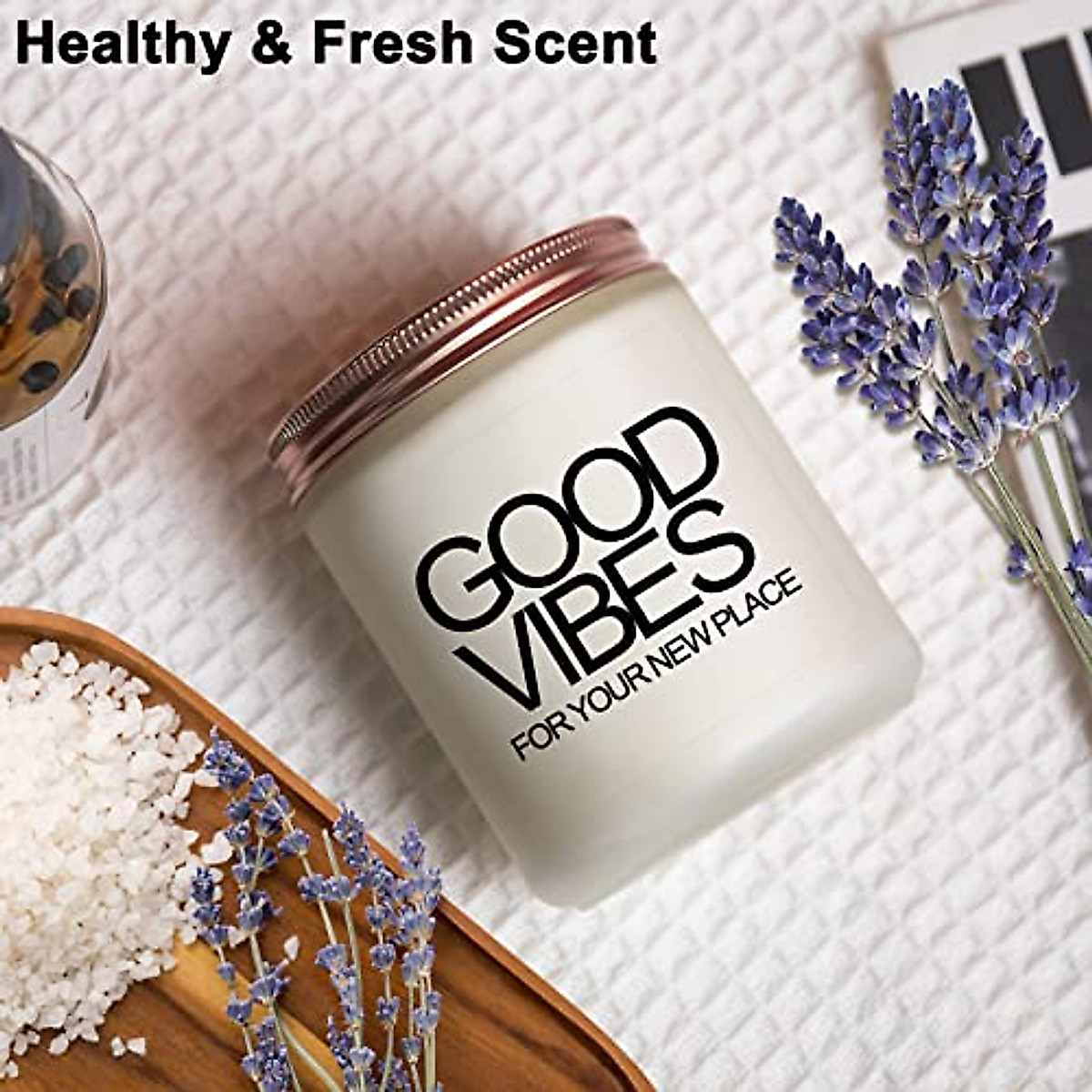 New Home Gifts for Home- House Warming Gifts New Home- Housewarming Gift for New House- New Home Essentials Best Presents for Women Couple Friends- Lavender Candles