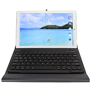 Acogedor 10.1 Inch Tablet for Android 11.0, 2 in 1 Smart Tablet, 5G WiFi 4GB RAM, 64GB ROM, 16MP Dual Camera and Speaker, MT6735 8 Core, HD Touch Display (US Plug)