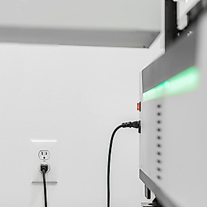 Rebuild Skills UL Approved (6FT 18/3-5PK) Universal Computer Monitor Power Cord, C13 Power Cable for Monitor, PC, Desktop, Printer, Scanner 18 AWG GA NEMA 5-15P to IEC13 (5 Pack)