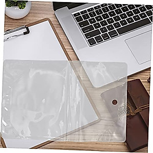 Operitacx 15 Pcs Laptop Case Clear Sheet Protectors Clear Notebook Cover Plastic Book Film Notebook Cover Protector Adjustable Book Cover Book Protection Cover Book Coat PVC Plan Textbook A5
