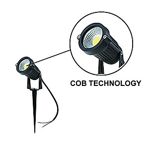 Tento Lighting Low Voltage Outdoor Spotlight Garden Pathway Lighting Fixture In Ground Well Red Color LED Light Bulbs, 12v 5w (400 lm - 500 lm) (4 Pack)