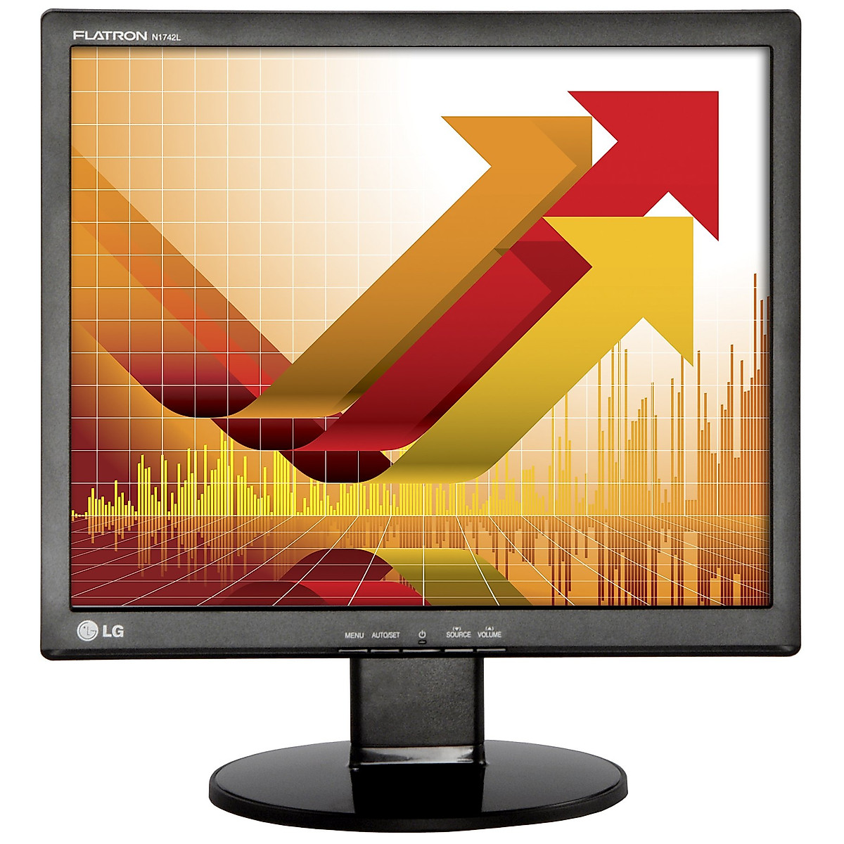 N1742L - LCD Monitor - Tft Active Matrix -1280 X 1024-17 Inch - 300 CD/M2-8