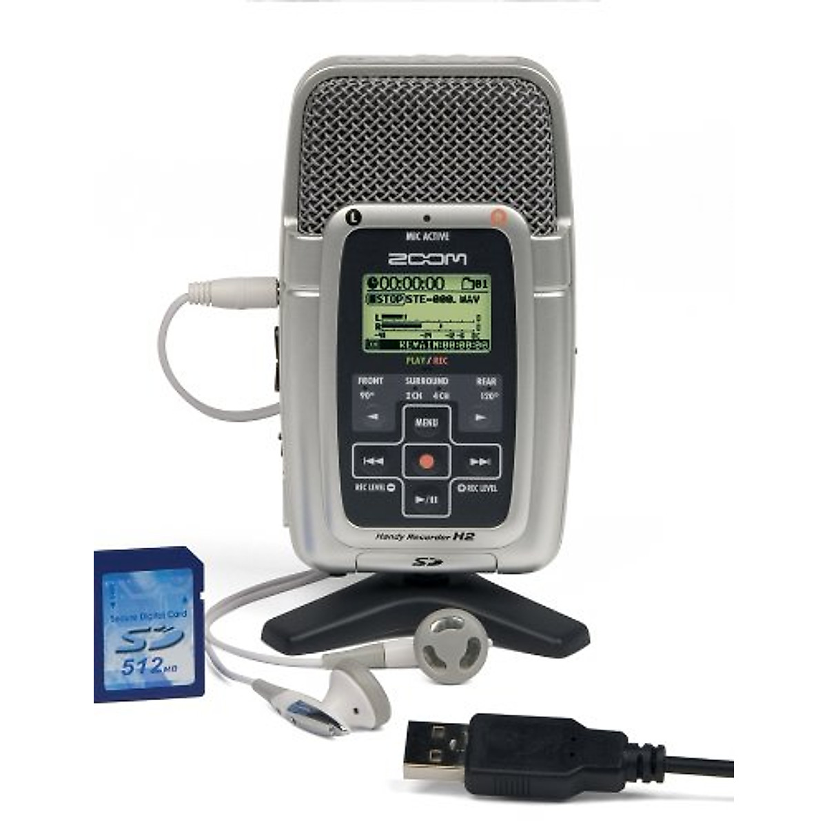 Zoom H2 Handy Portable Stereo Recorder