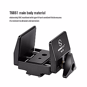 SUNWAYFOTO SM-76 Saddle Mount Rifle Adapter for Tripod Arca Swiss QR Plate