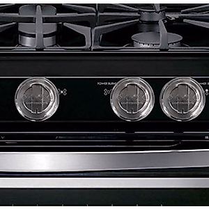 Clear Stove Knob Covers (5 Pack) Child Safety Guards, Durable Design - Baby Proof - Jool Baby