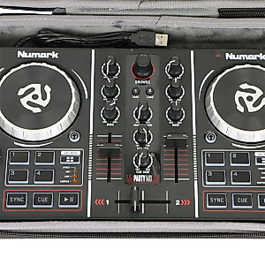 co2CREA Hard Case replacement for Numark Party Mix II DJ Controller