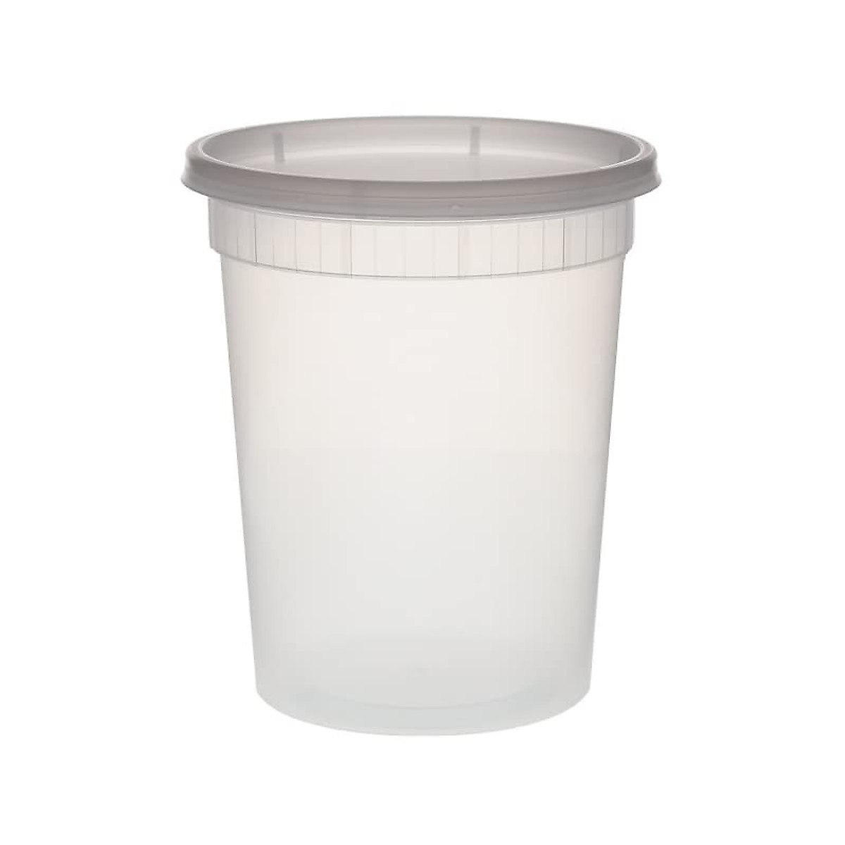 Nicole Fantini Deli Containers with Lids 32oz - Disposable Leakproof Food Storage Cups - Microwaveable Takeout Food Storage Containers Container - Set of 240