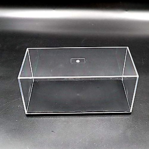 JIA JIA LAI Acrylic Case Show Display Box Transparent Dust Proof Black Base 1:43 Model Cars