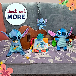 KIDS PREFERRED Disney Baby Lilo & Stitch Soft Book: Stitch ON-The-GO Soft Book, Blue