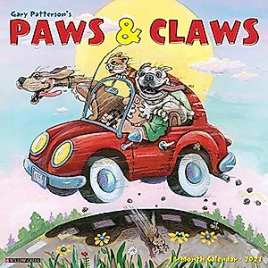 Gary Patterson's Paws n Claws 2021 Wall Calendar