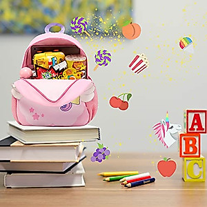 Unicorn Toddler Backpack for Girls Preschool Backpack for Girls Kids' Backpacks Small Mini Toddler Backpack Toddler Bookbag