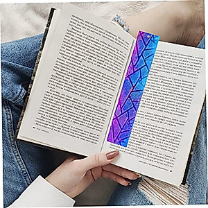 VILLCASE Bookmark Mold Resin Epoxy Bookmark Chocolate Fondant Bookmark Casting Molds Rectangular Bookmark DIY Gift Tag Jewelry Tags DIY Craft Making Trays Crafts Student Crystal Silica Gel