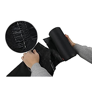 Begale Small 1.2 Gallon Drawstring Black Trash Bag (110 Counts/ 3 Rolls)